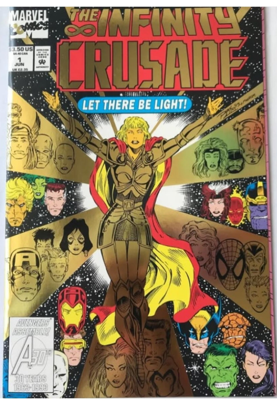 (Gold Foil Cover) Infinity Crusade Infinity Crusade - Epiphany | Issue