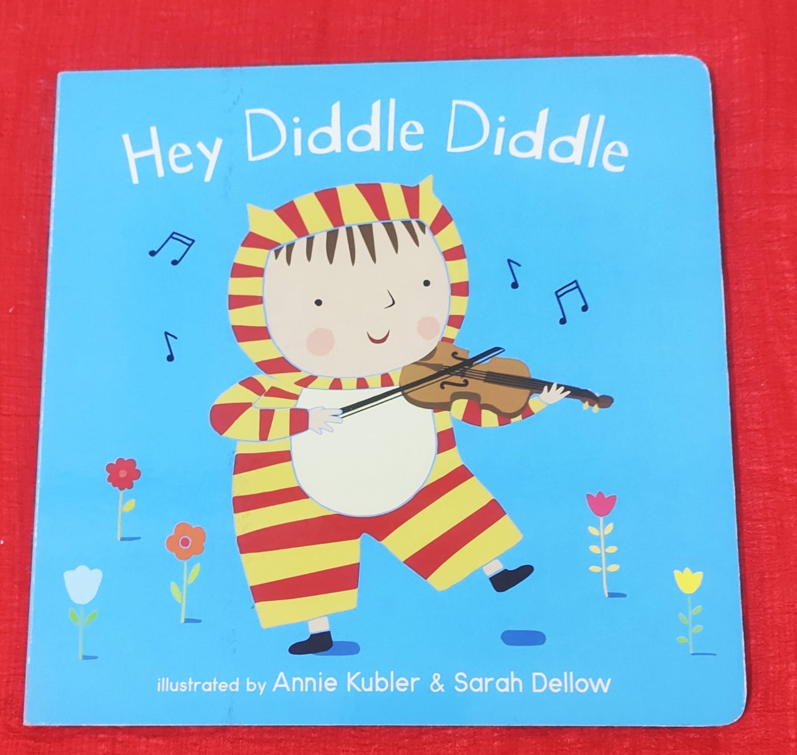 Hey diddle diddle | One Line Story Book | For 0-2 Years Old | Board Bo