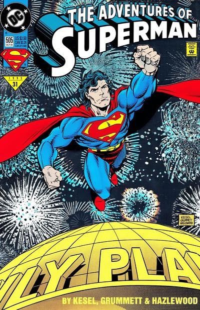 The Adventures of Superman Reign Of The Superman | Issue#505C | Year ...