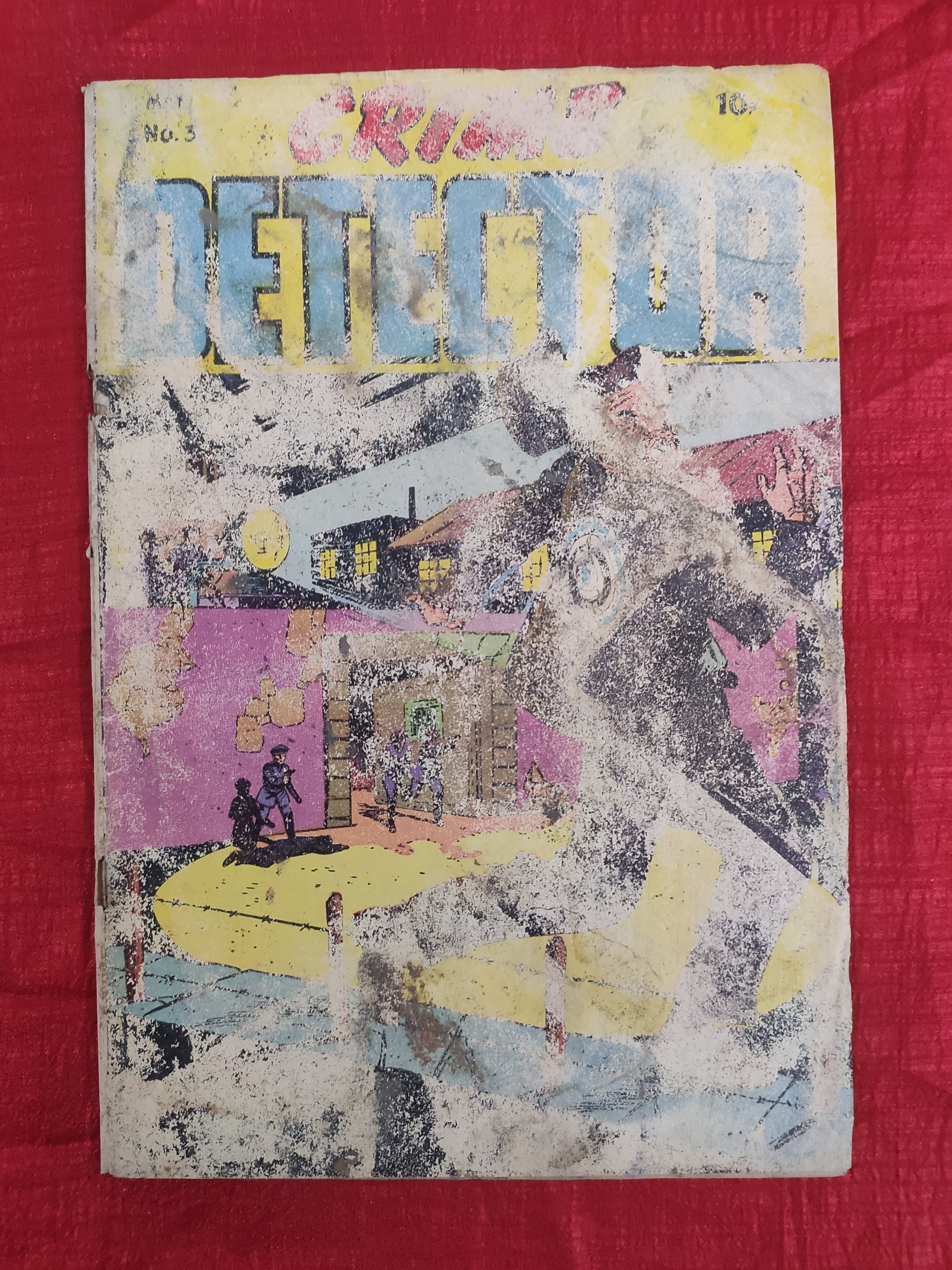 Crime Detector | Year:1954 | Cover Water Damaged | Pages Complete