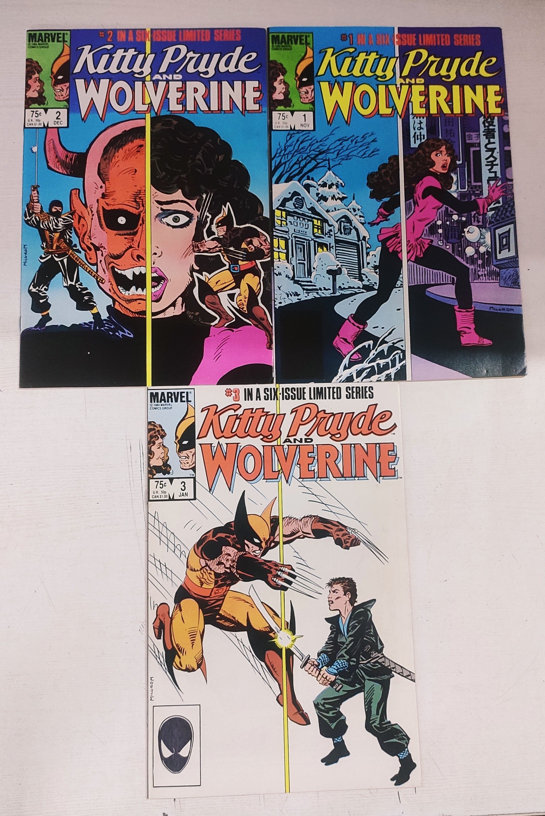 Wolverine| Full Series of Comics set issue 1 to 3