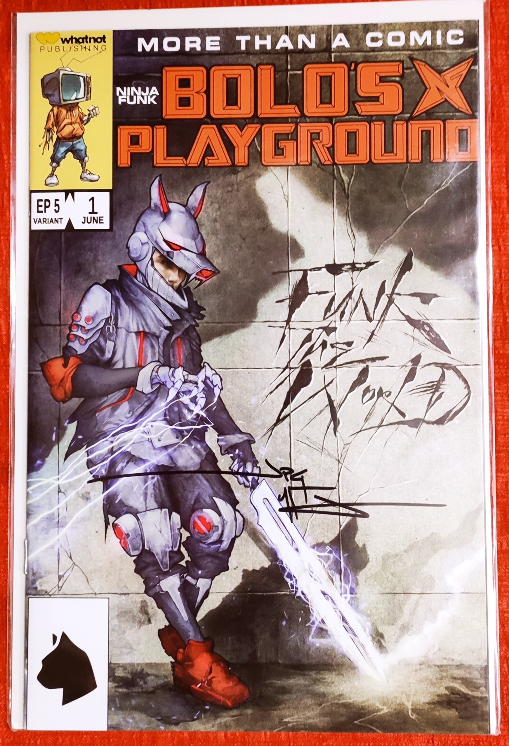Signed Comic with Certificate of Authenticity|Bolo's playground |#1| P