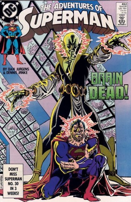 The Adventures of Superman Exile, Hell Beyond | Issue#452A | Year:1989