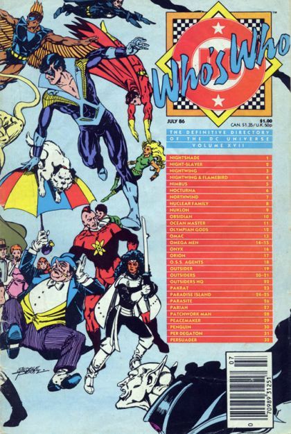Who's Who: The Definitive Directory of the DC Universe Nightshade to P