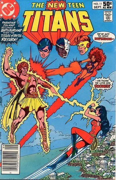 The New Teen Titans New Teen Titans #2 Newsstand 4.0 VG | Squeaky