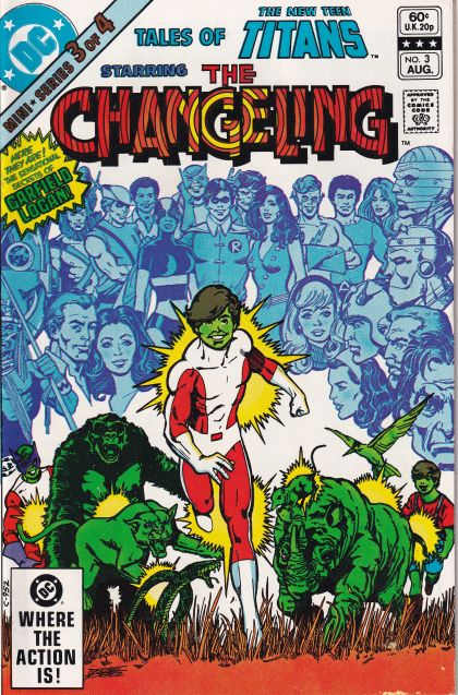 Tales of the New Teen Titans Changeling | Issue#3A | Year:1982 | Serie