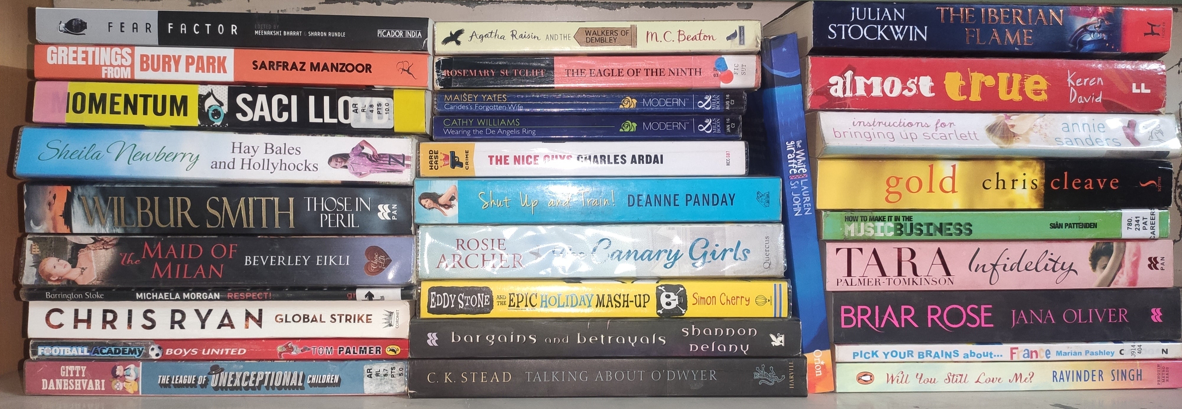 Mixed Lot of General Fiction Books for Adults | Lot of 30 Books