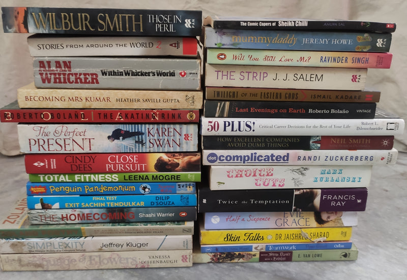 Mixed Lot of General Fiction Books for Adults | Lot of 30 Books