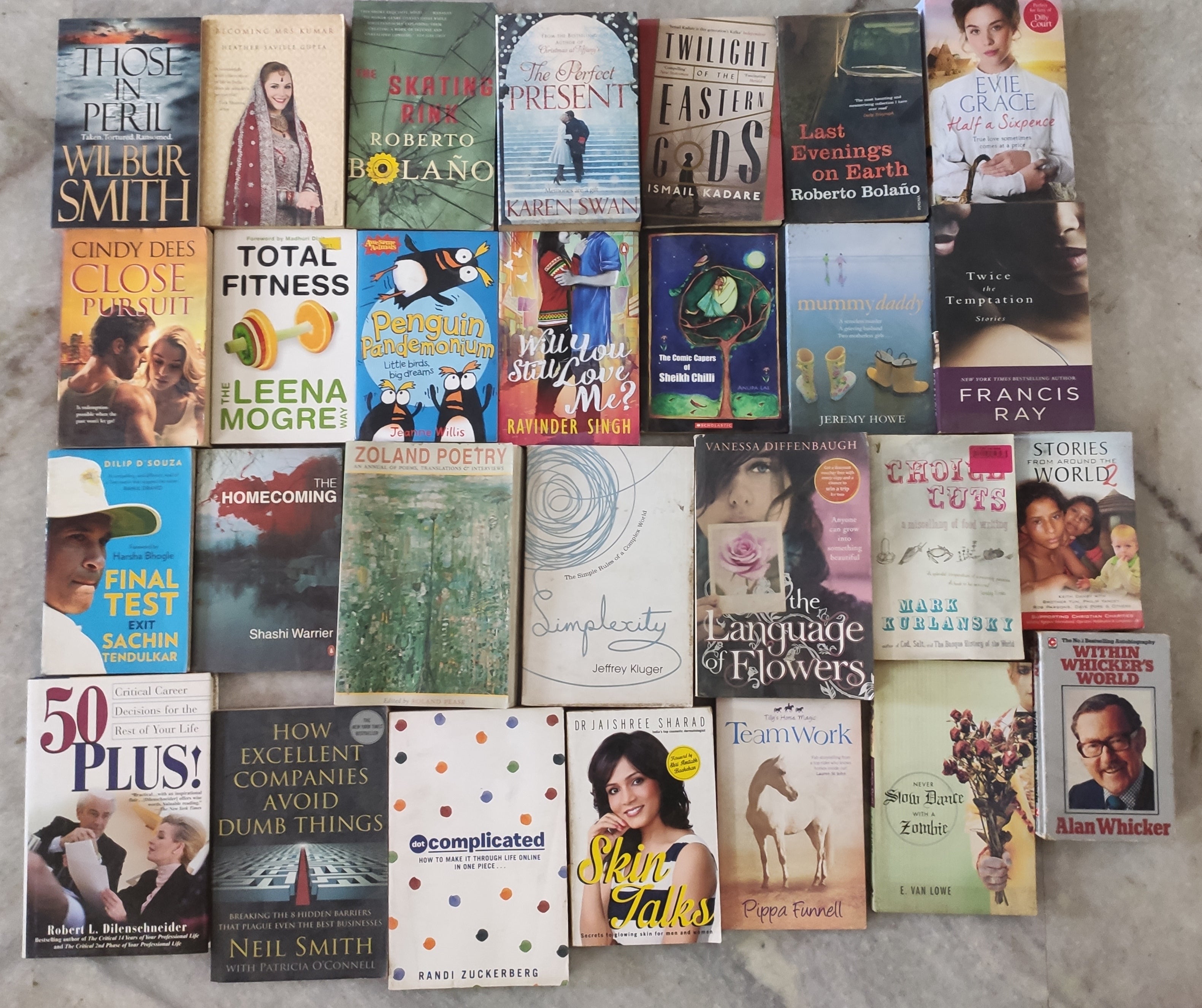 Mixed Lot of General Fiction Books for Adults | Lot of 30 Books