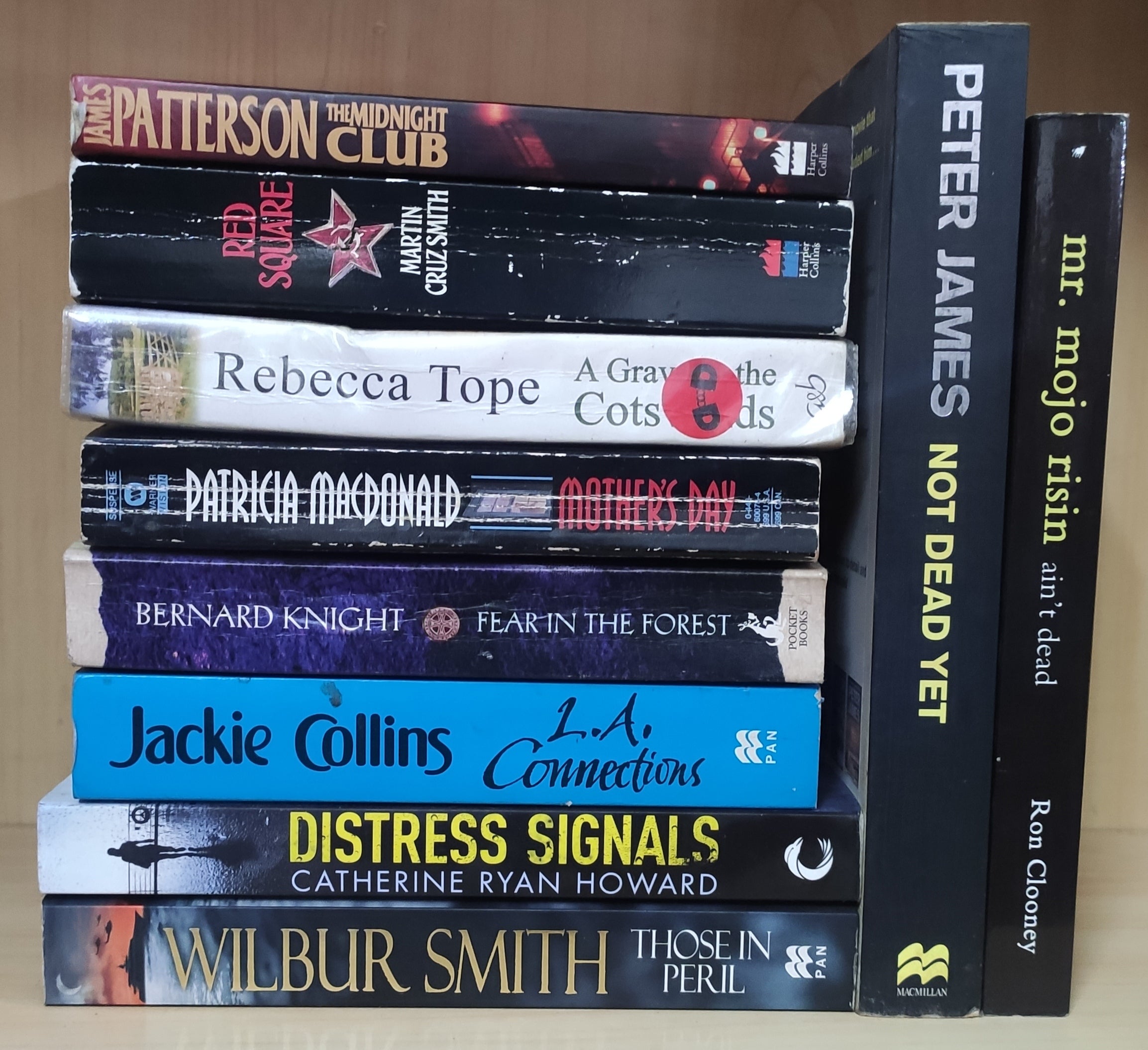 Thriller Mystery Suspense Fiction | Pack of 10 Books | Free Shipping