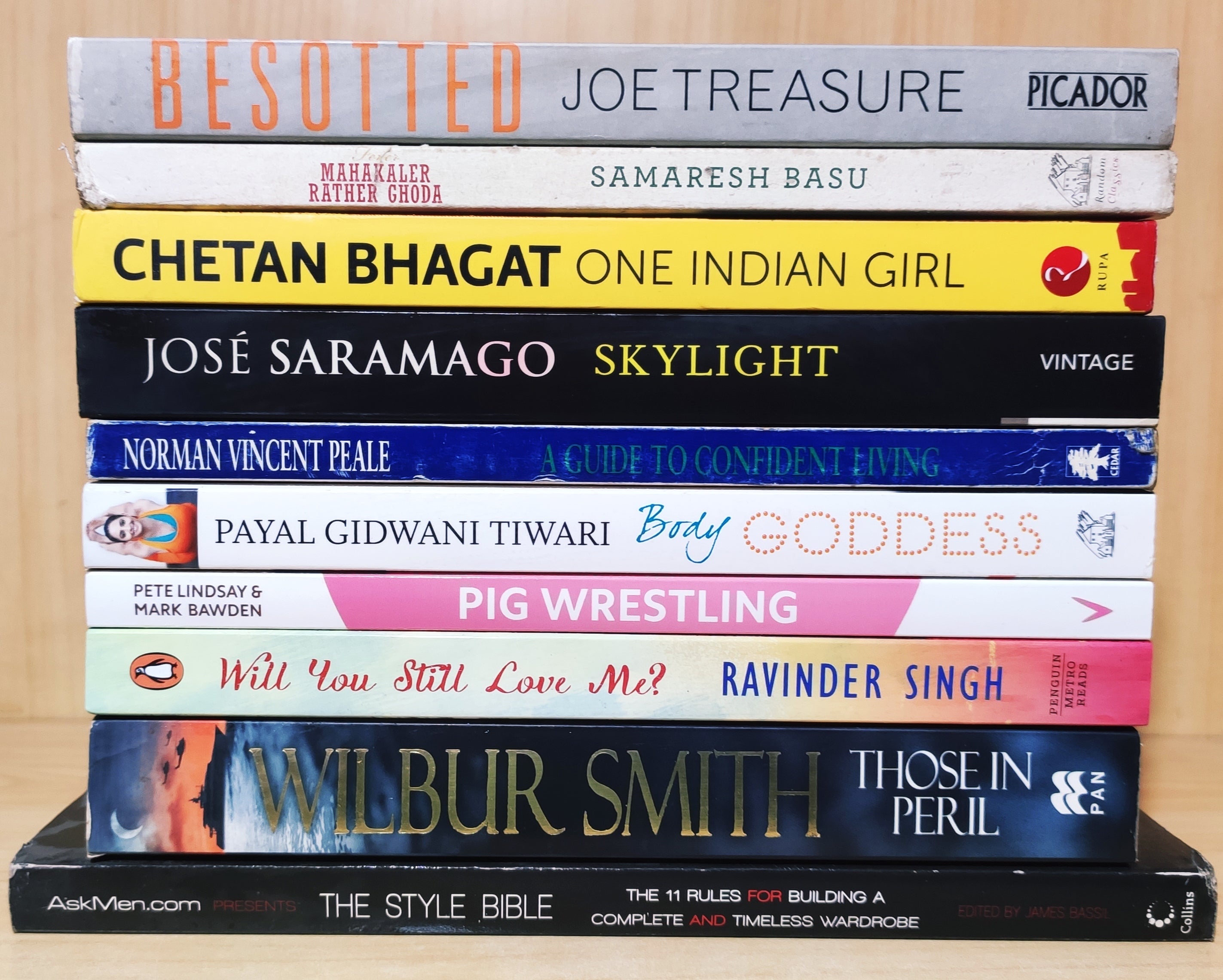 Mix Genres Books Lot | Pack of 10 Books | Free Shipping & Bookmarks