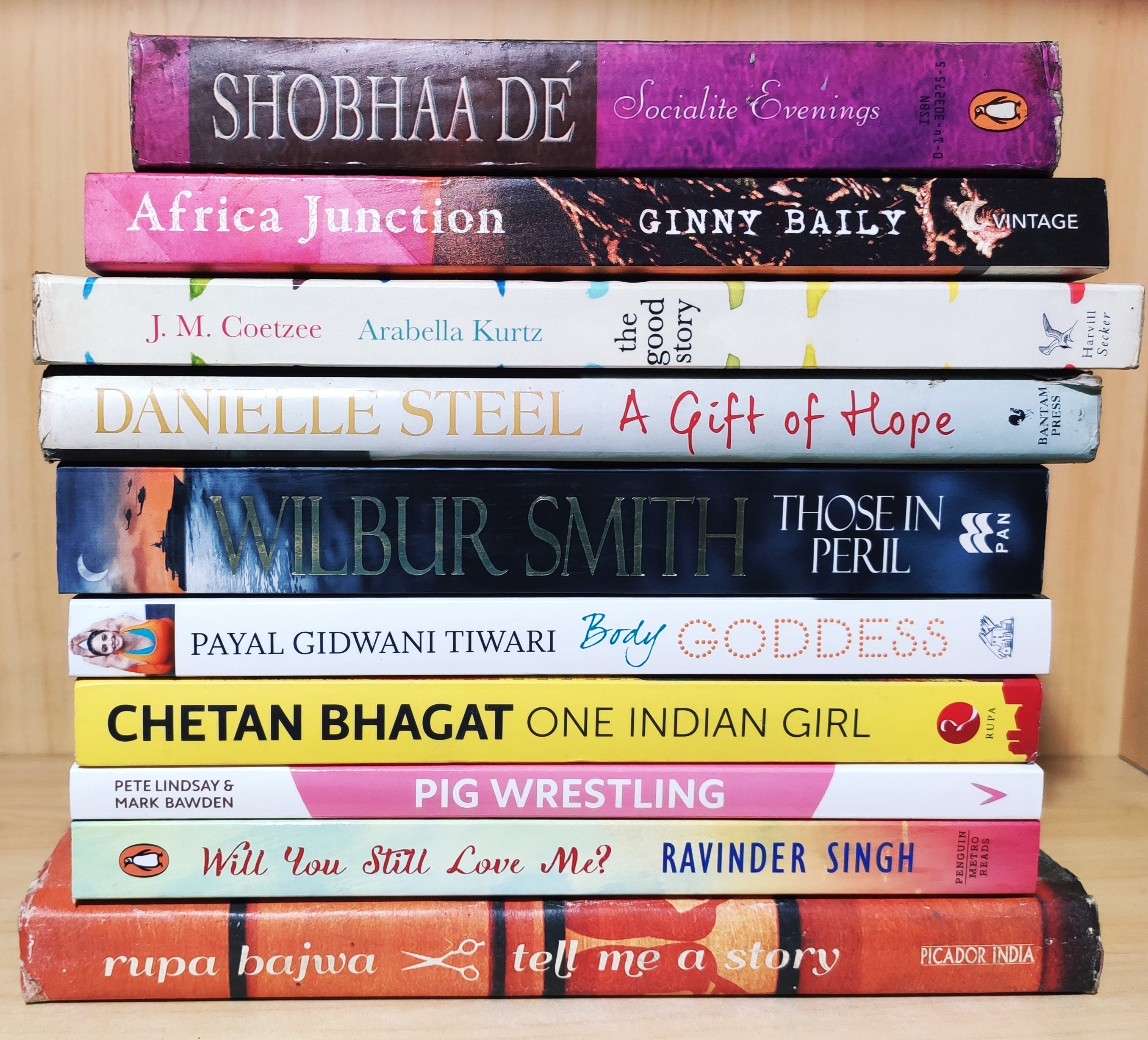 Mix Genres Books Lot | Pack of 10 Books | Free Shipping & Bookmarks