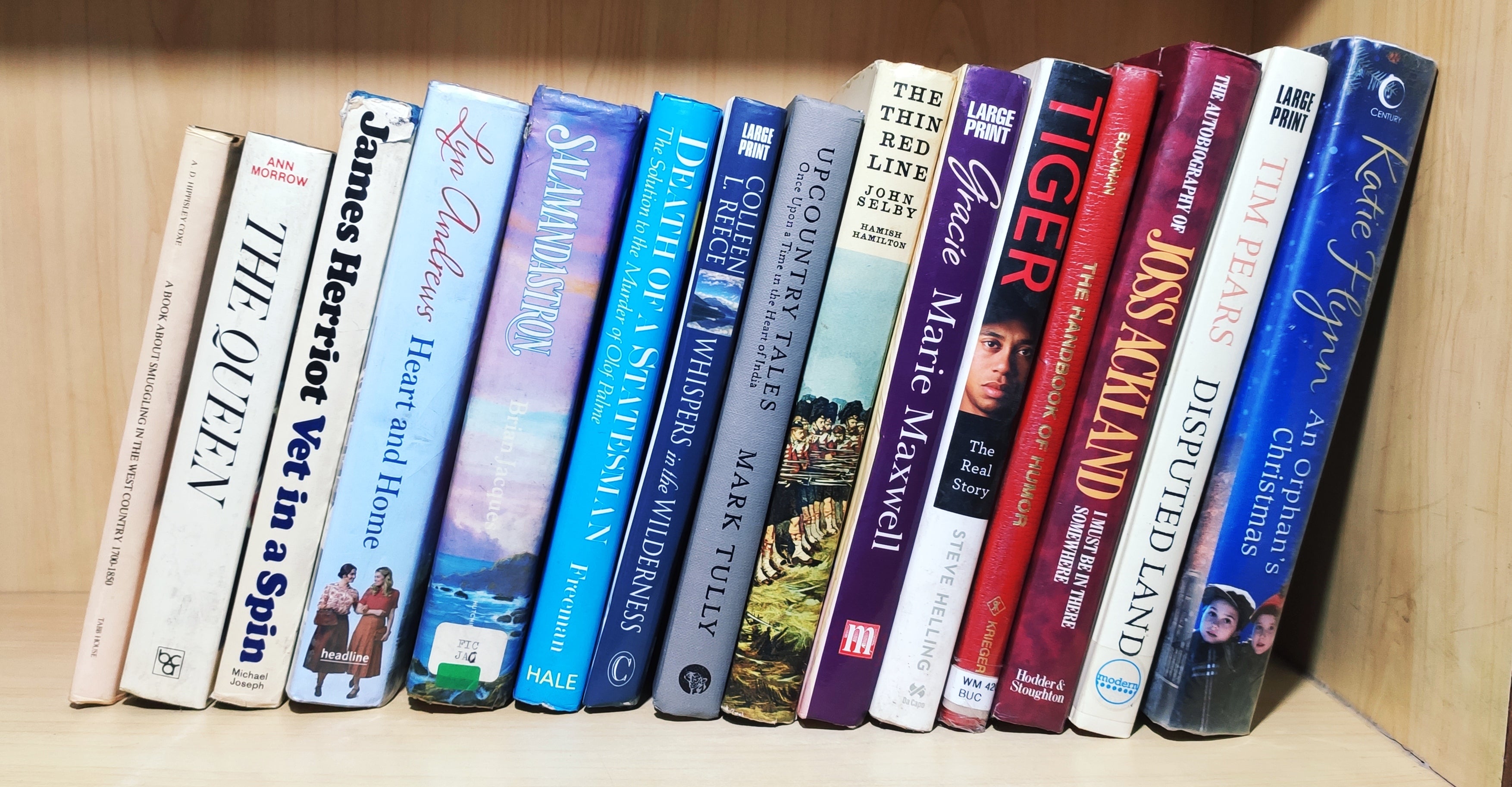 Hardbound Books | Lot of 15 Books | Mixed Genre | FREE Delivery & FREE