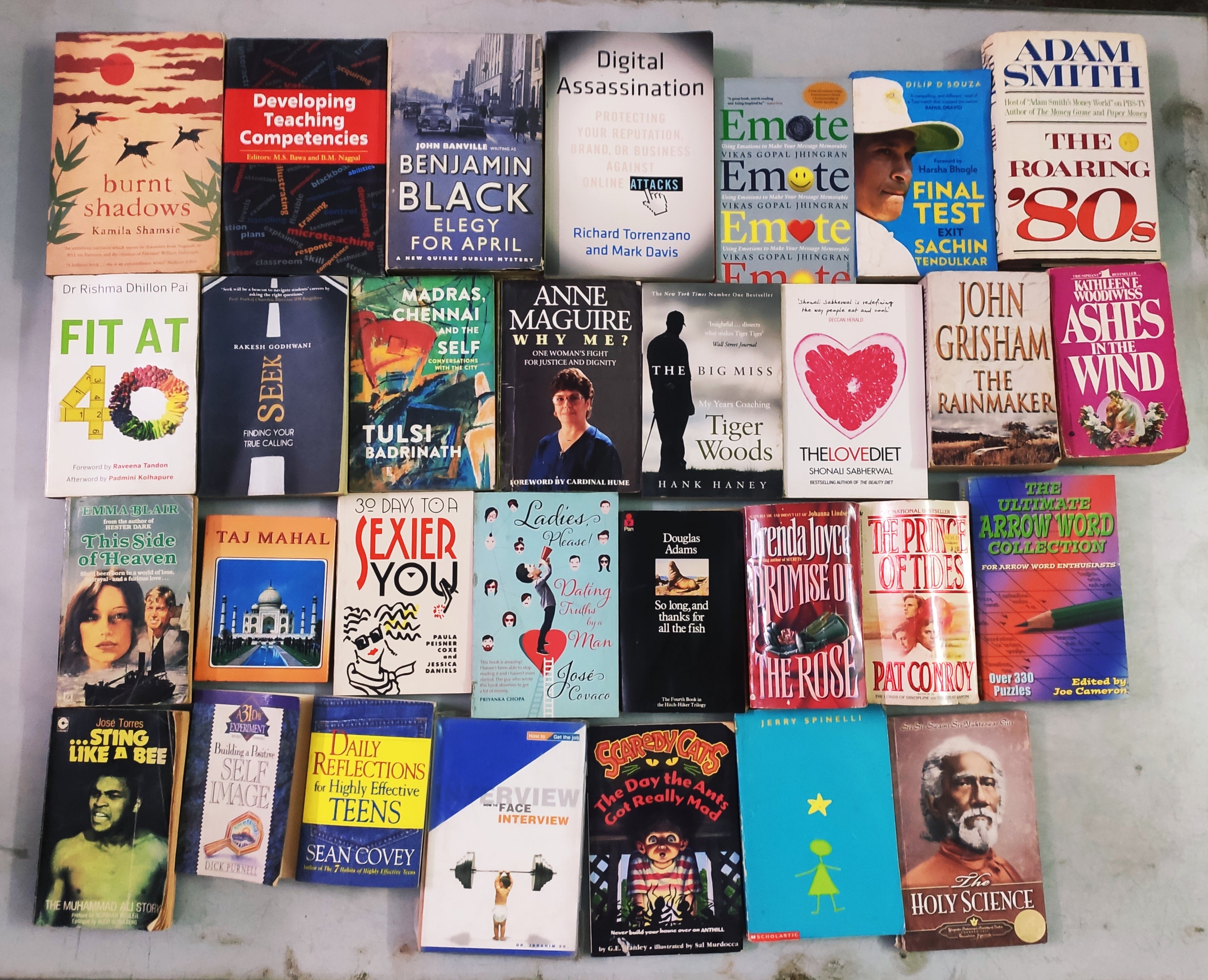 Mixed Lot of General Fiction Books for Adults | Lot of 30 Books
