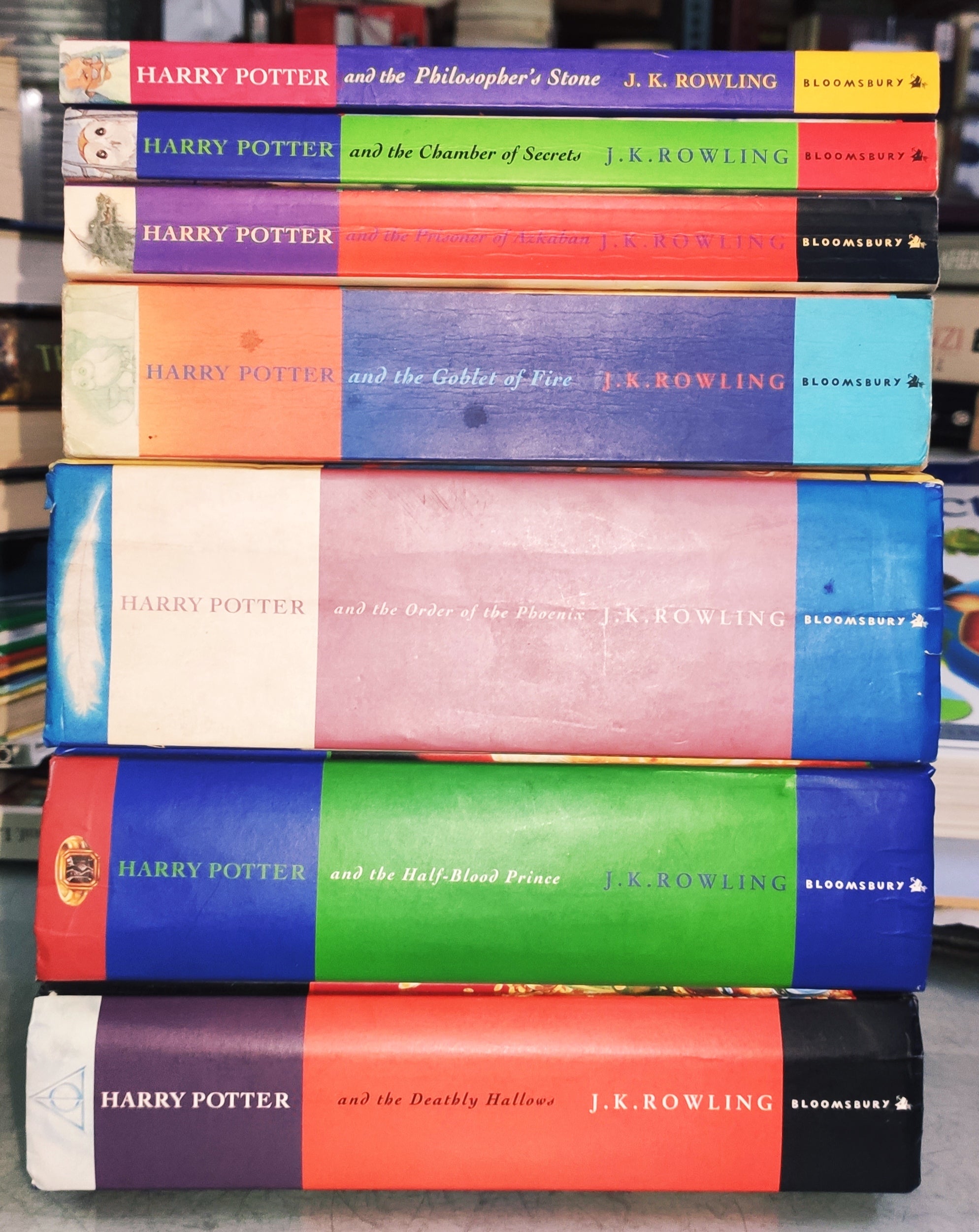 Harry Potter by JK Rowling (First Edition Covers) | Complete Set of 7