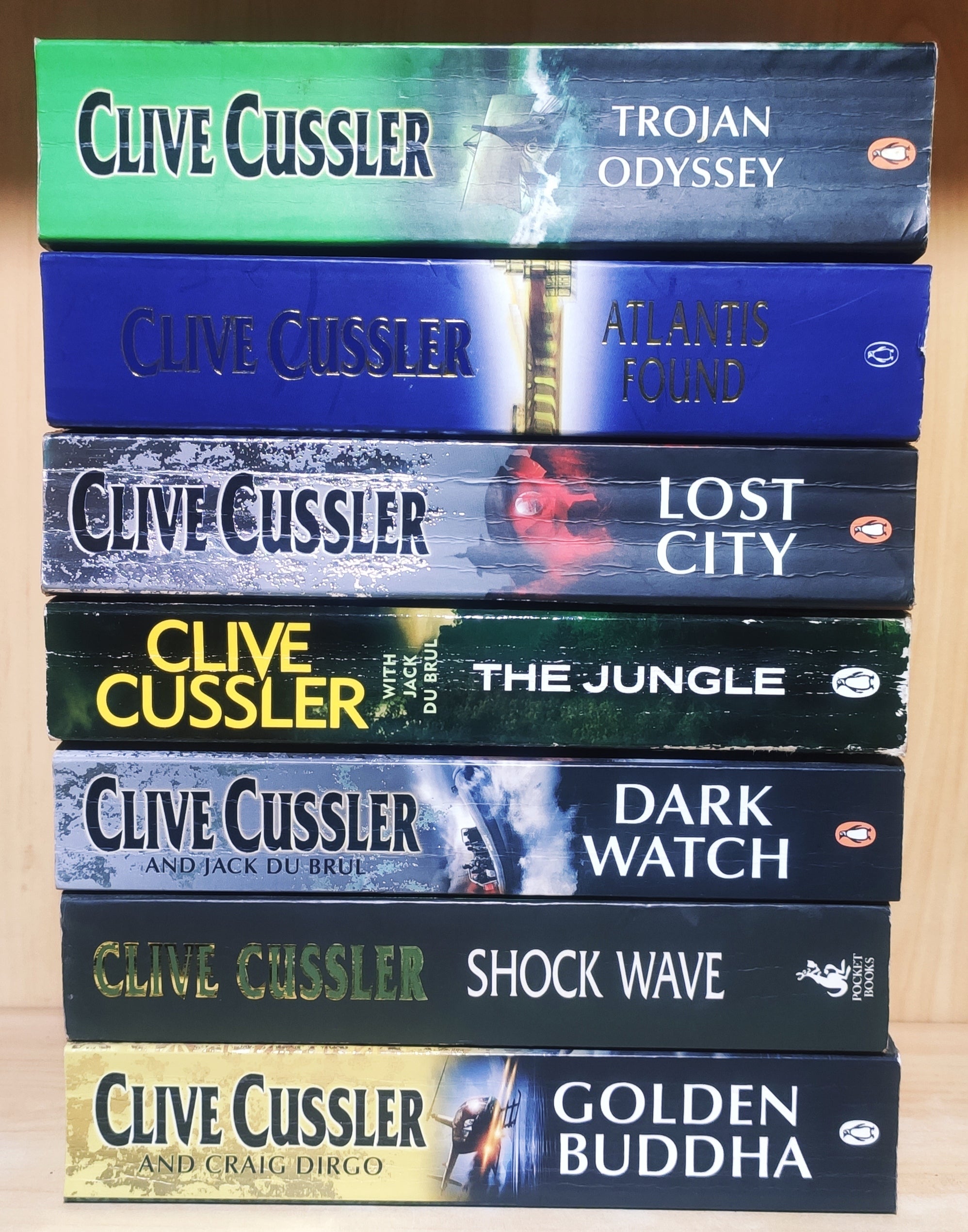 Clive Cussler | Pack of 7 Books