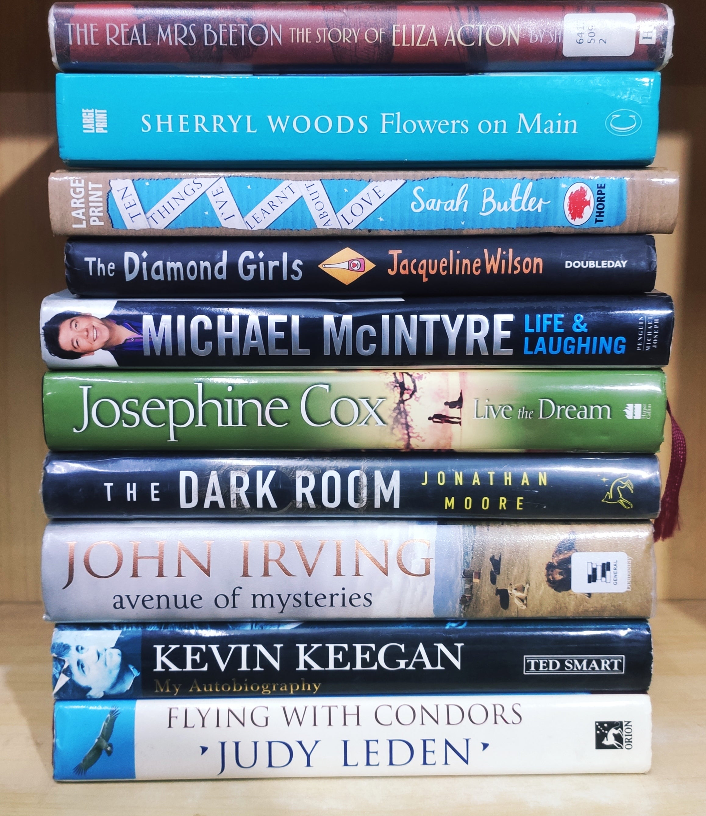 Mixed Genre Mostly Fiction | Lot of 10 Books | Free Shipping | Free Bo