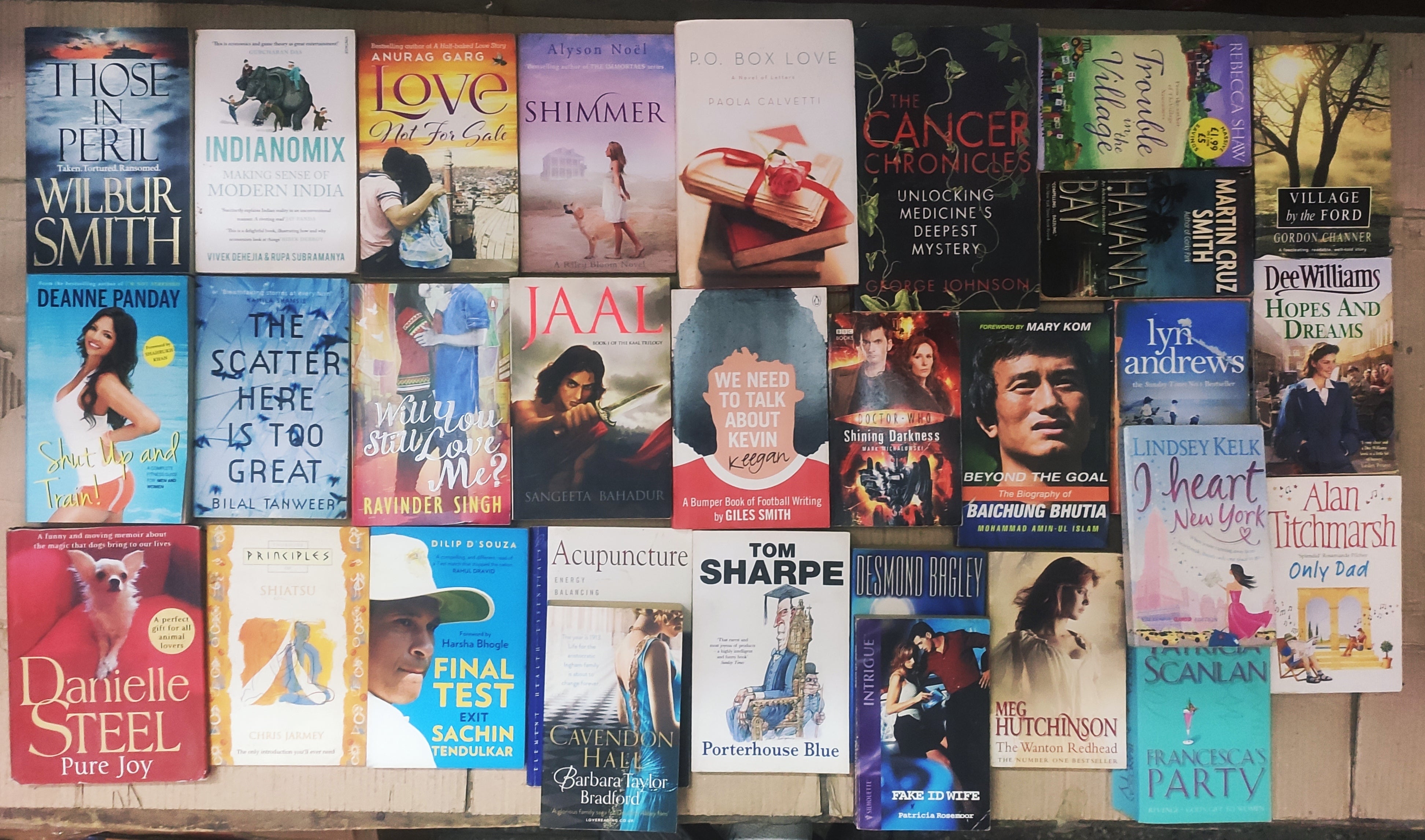 Mixed Lot of 30 Books | Mixed Genres | Condition: Used Good | FREE Boo