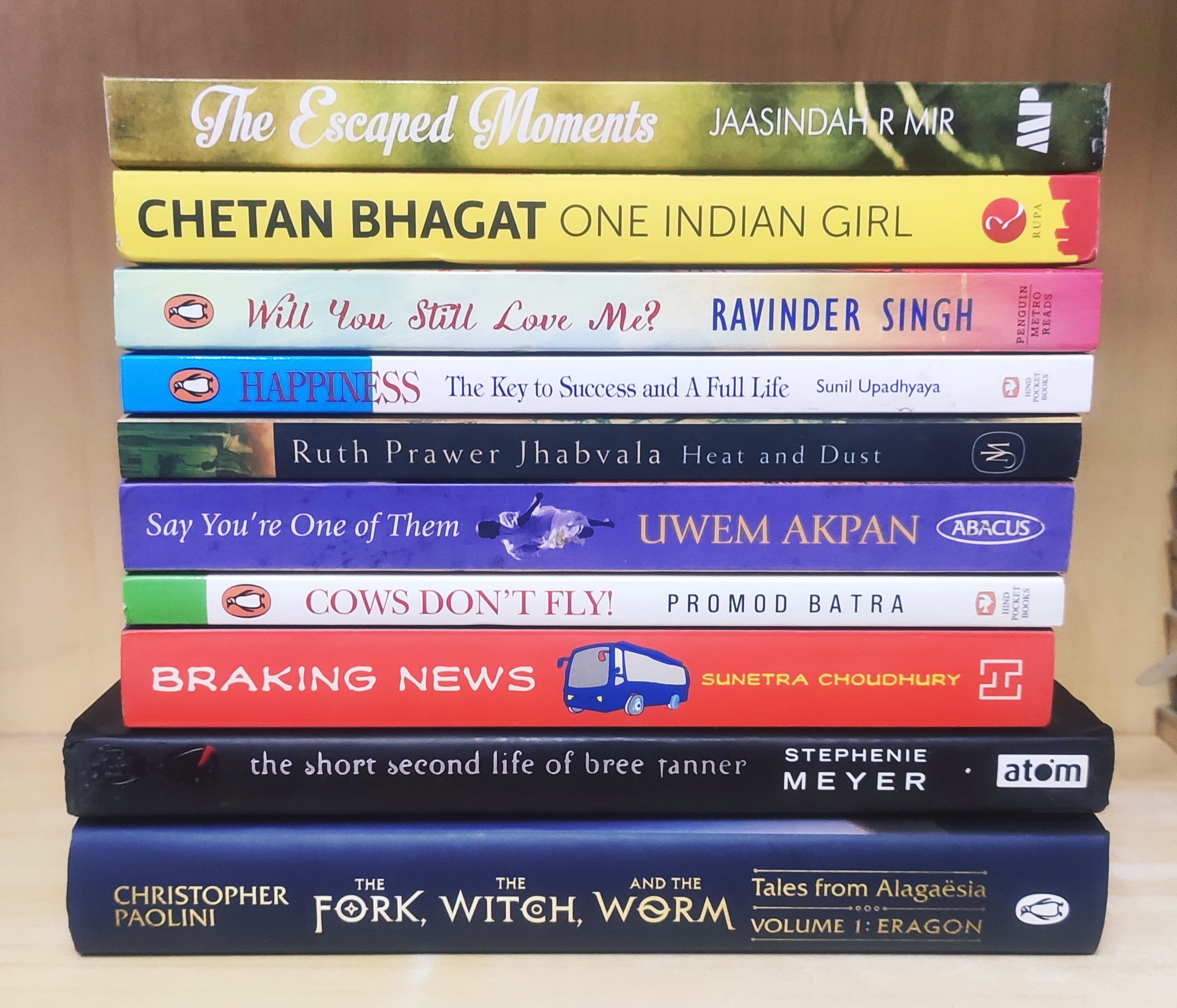 (Brand New) Set of 10 Books | Mix Genres | FREE Delivery & Bookmarks