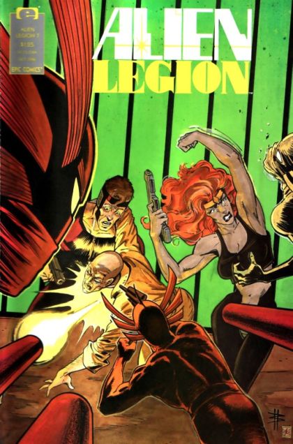 Alien Legion, Vol. 2 The Bite | Issue#7 | Year:1988 | Series:
