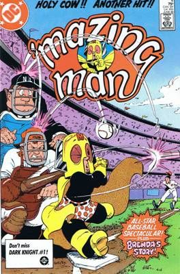 Mazing Man Take Me Out To The Ballgame | Issue#6A | Year:1986 | Series