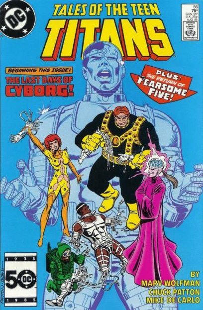 Tales of the Teen Titans Fearsome Five Minus One! | Issue#56A | Year:1