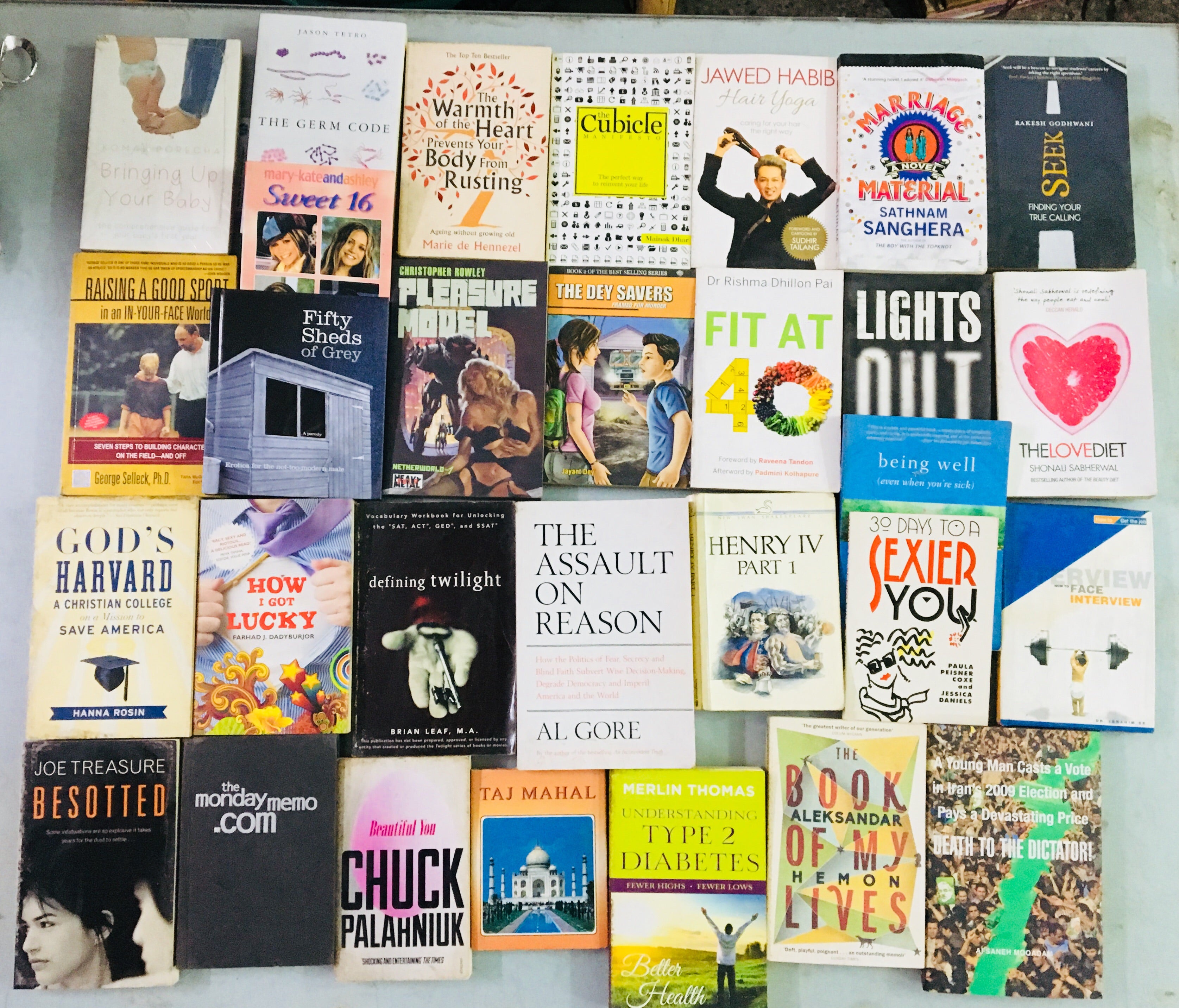 Mixed Lot of 30 Books | Mixed Genres | Condition: Used Good | FREE Boo