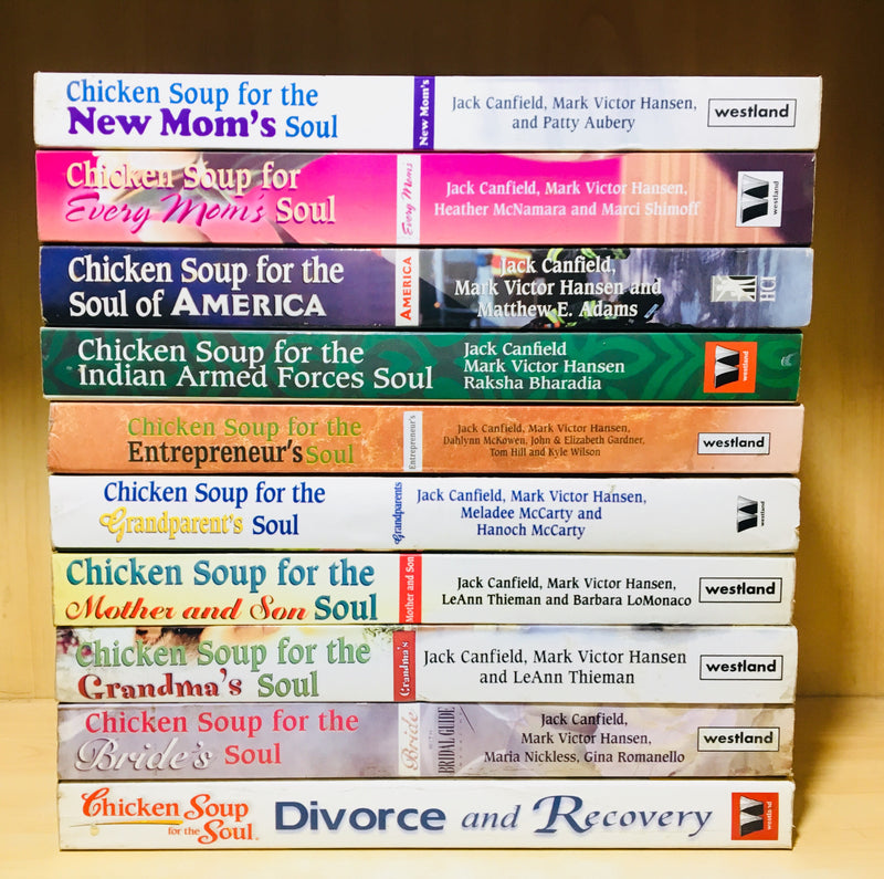 Bestselling Chicken Soup Combo | Short Stories for Adults | Pack of 10