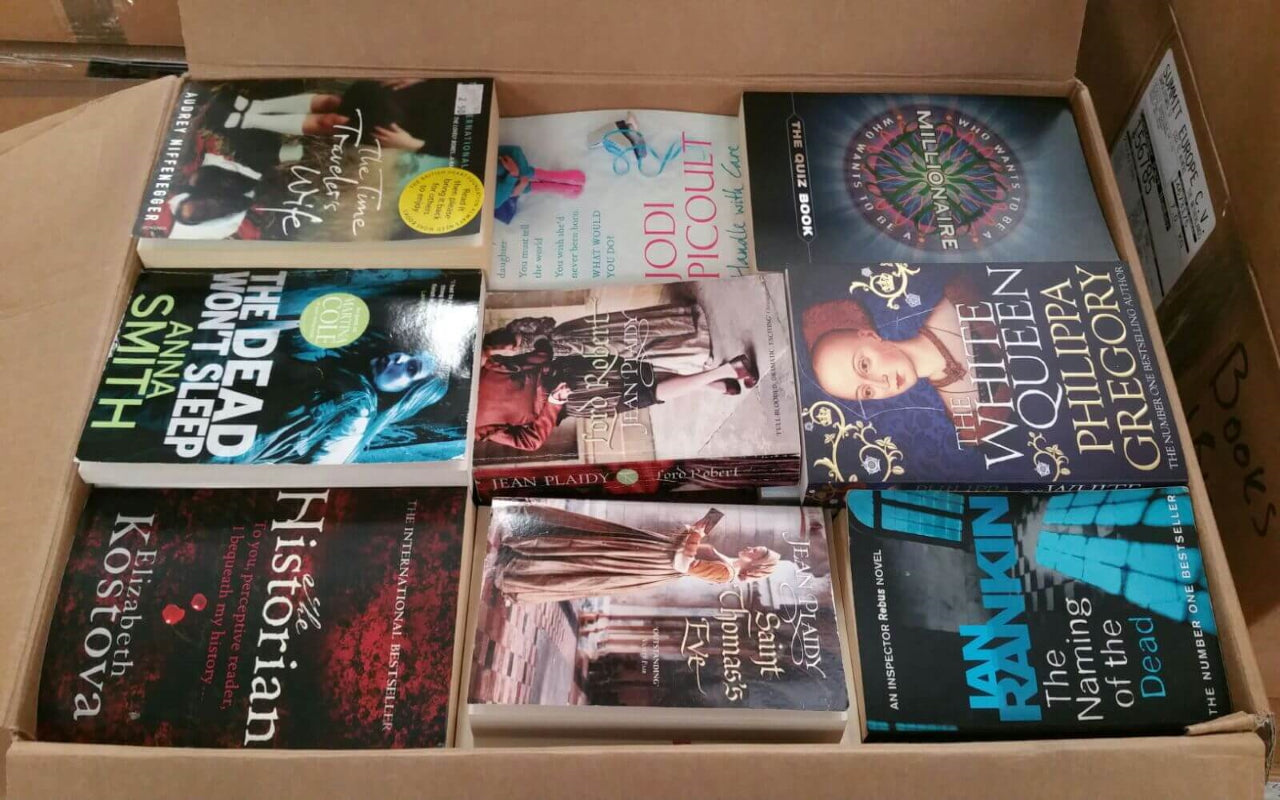 Imported Wholesale Used Books from UK